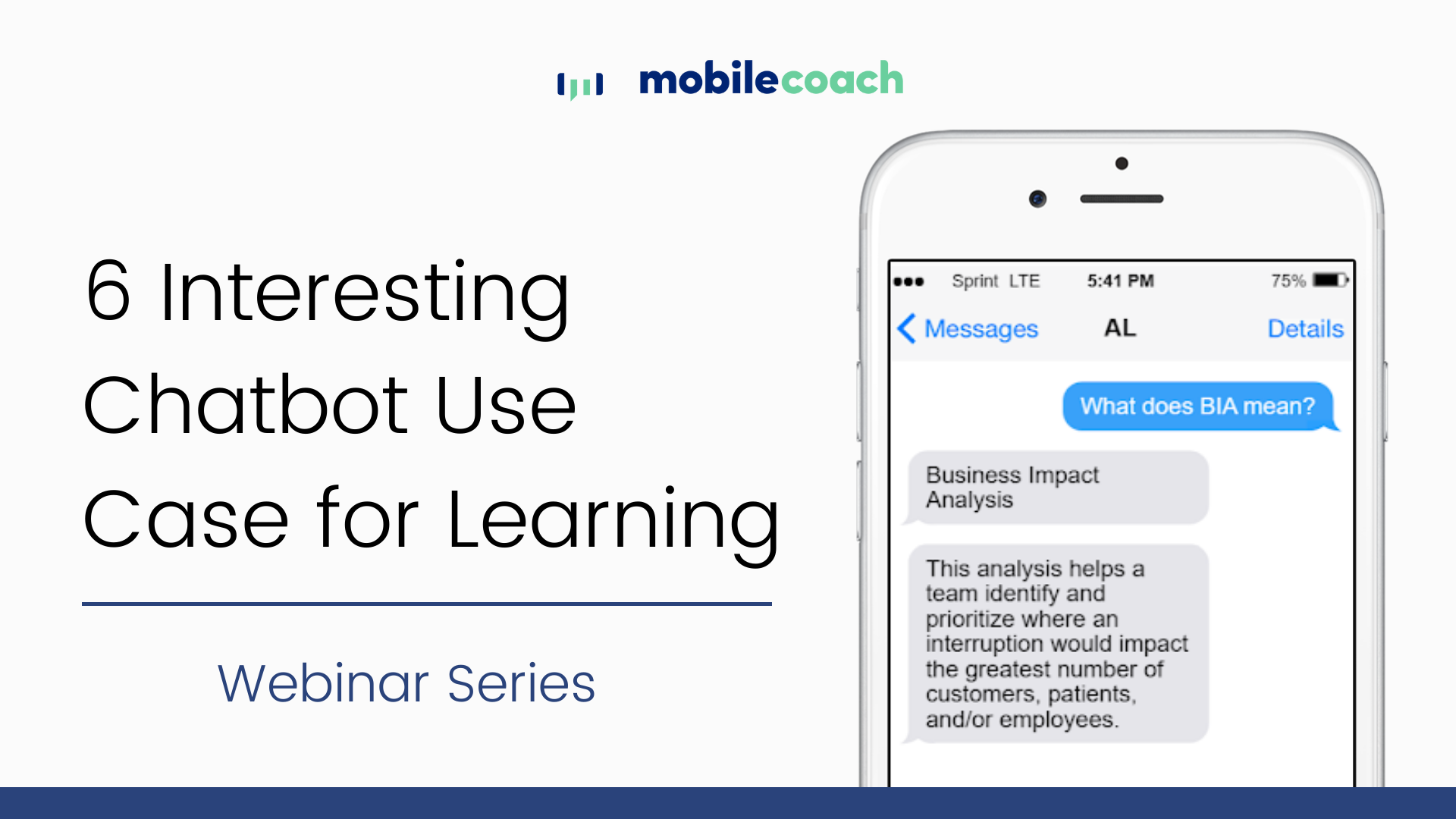6 Interesting Chatbot Use Cases For Learning Mobile Coach 6 Interesting Chatbot Use Cases For Learning Mobile Coach