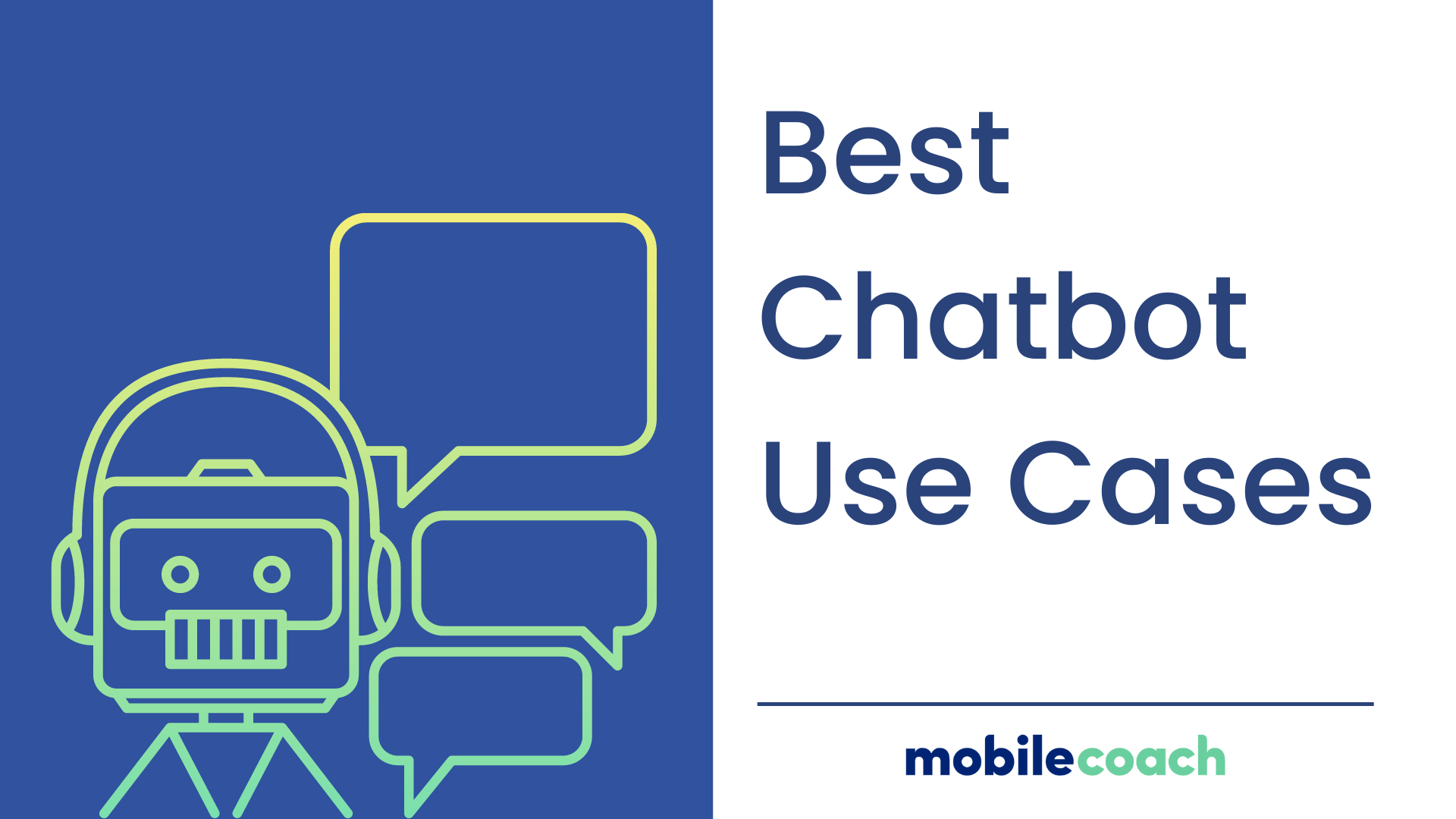 Chatbot Use Cases - Mobile Coach
